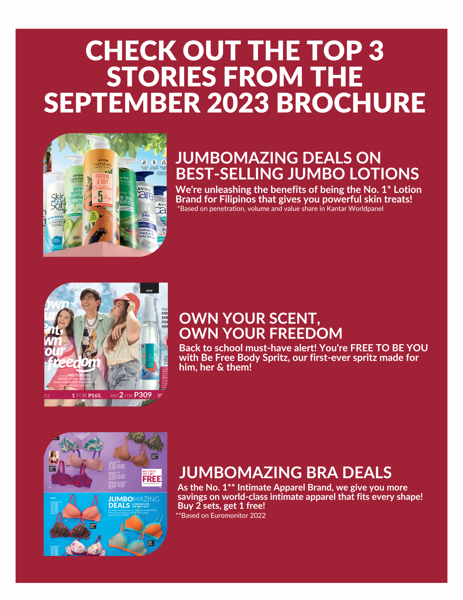 Encourage our Reps to use the Avon On app to access the September 2023 ...