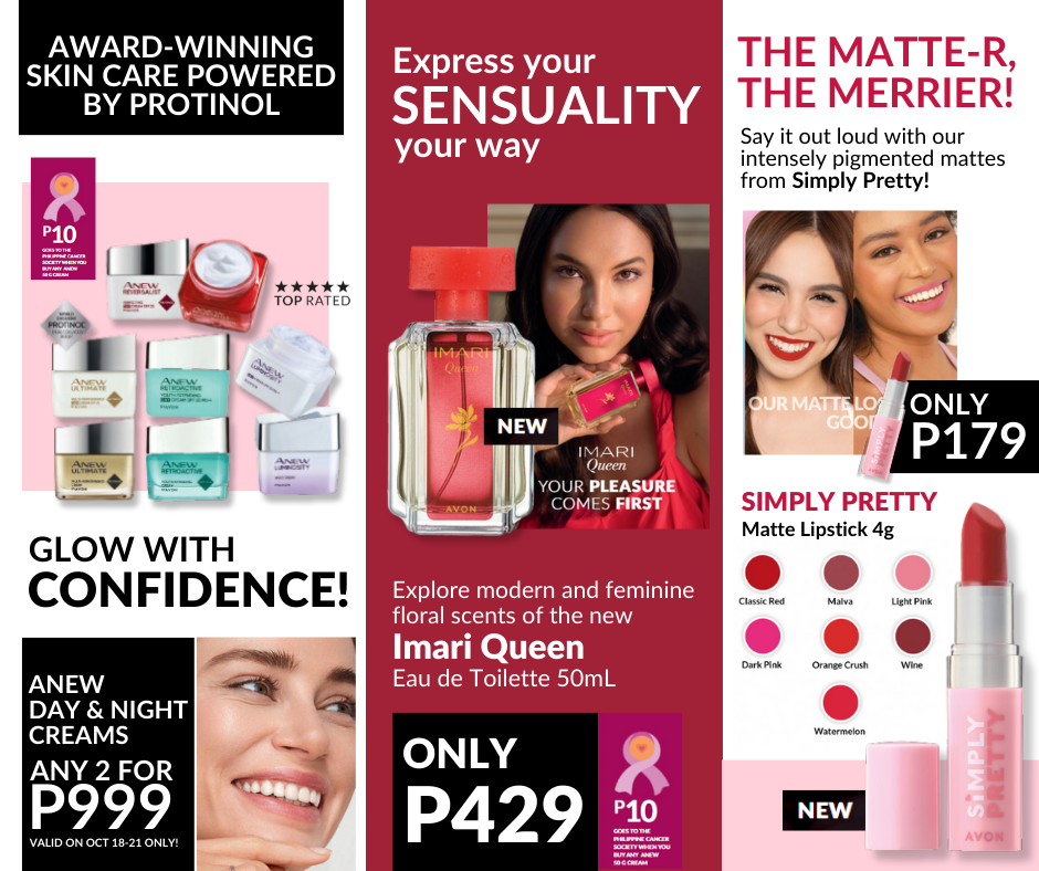 Check the full details of these amazing offers in the October brochure!