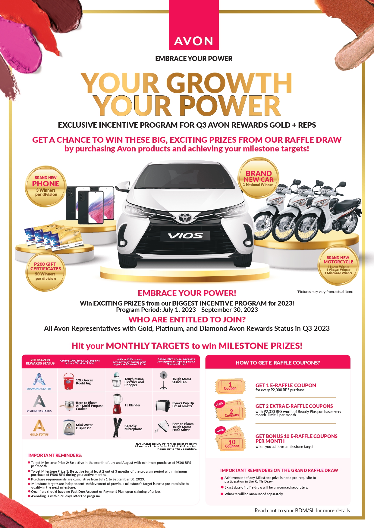 Win EXCITING PRIZES from our BIGGEST INCENTIVE PROGRAM for 2023!