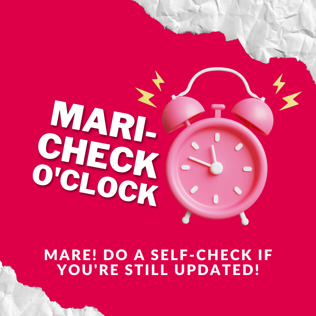 Start the SELF-CHECK MONTHLY HABIT!