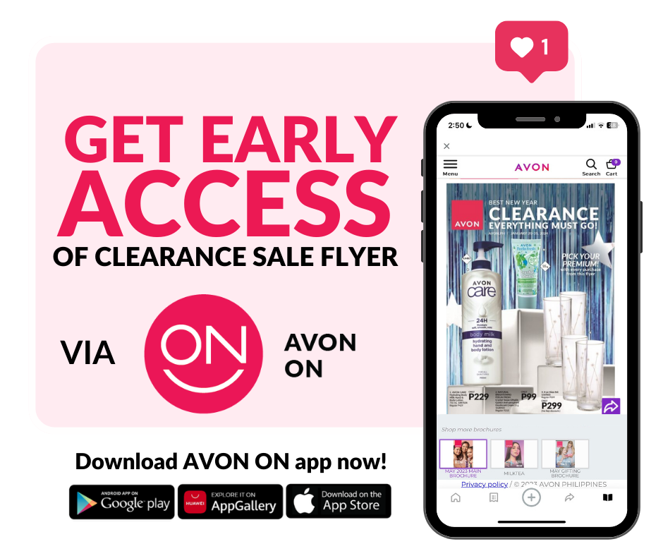 NEW YEAR SPECIAL GIFT from Avon ON/EASY!