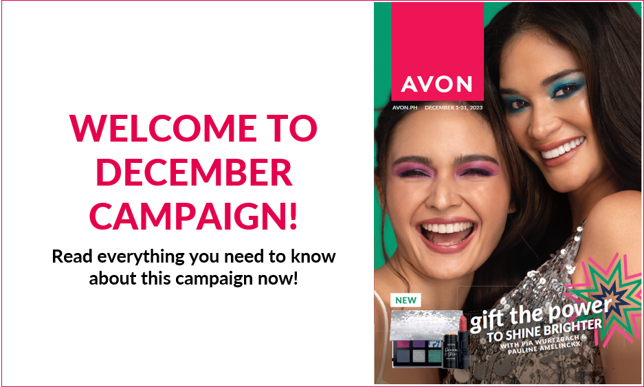 Our most POWERFUL December Day 1 is here, Avon Rep!