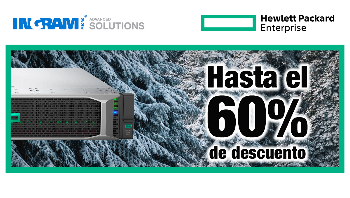 Llega el invierno y con él los MEJORES PRECIOS de Servidores con HPE