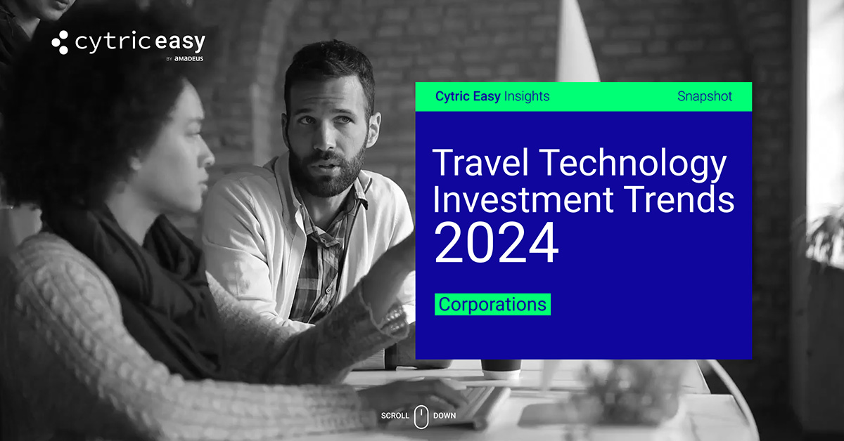 Amadeus Cytric Easy - Corporations infographic