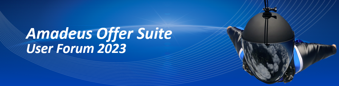 Join us at the Amadeus Offer Suite User Forum 2023