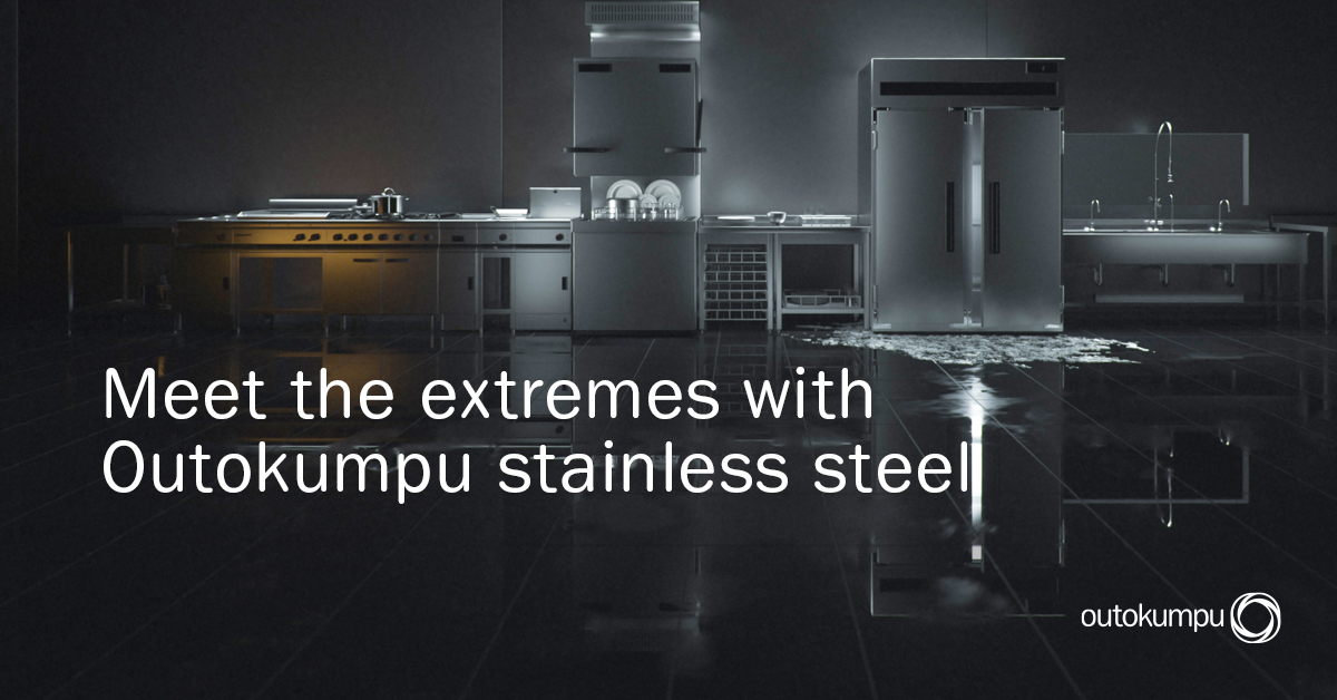 Design catering appliances with Outokumpu stainless steel
