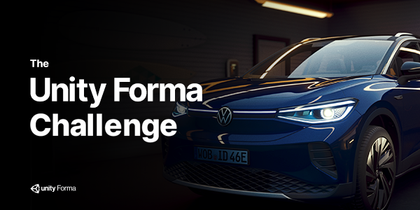 Unity | Calling all creators: Unity Forma contest